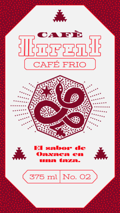 Placeit - Front Label Generator for a Coffee Cold-Brew Brand