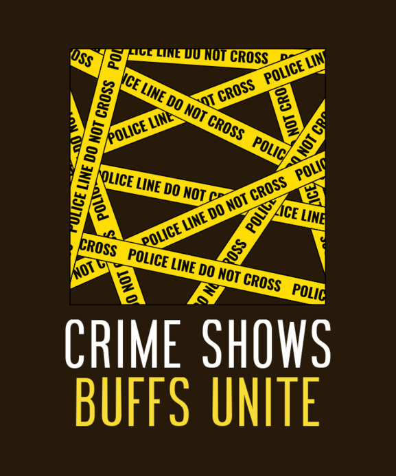 Placeit - Quote T-Shirt Design Generator Featuring a True-Crime Theme