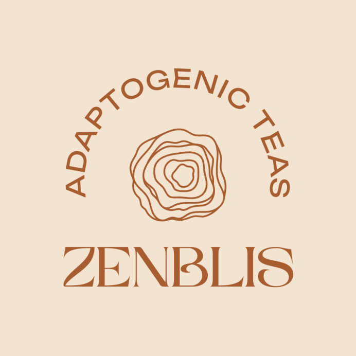 Placeit - Adaptogenic Teas Brand Logo Creator with an Abstract Icon