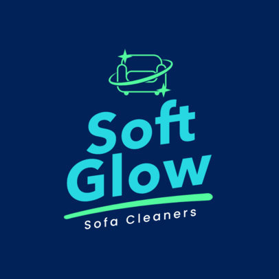 Placeit - Sofa Cleaning Business Logo Creator with an Impeccable Armchair