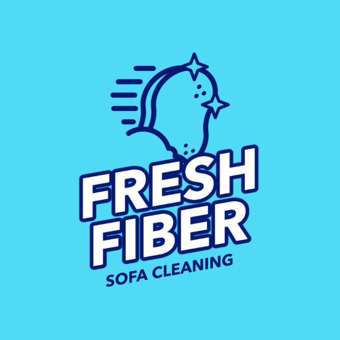 Placeit - Sofa Cleaning Services Logo Template with a Sponge Graphic