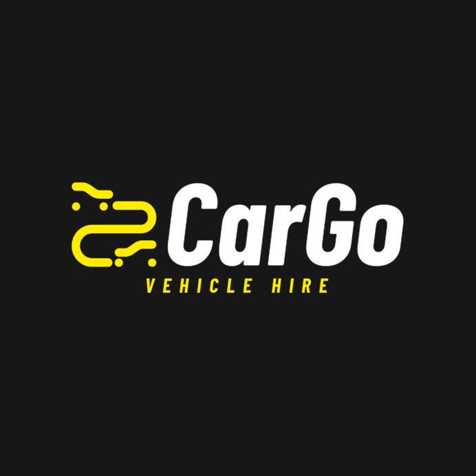 Placeit - Vehicle Hire Company Logo Generator Featuring an Abstract Graphic