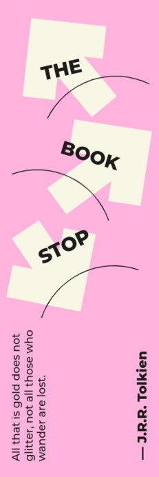 Placeit - Bookmark Design Generator with Bold Arrows and a Short Quote