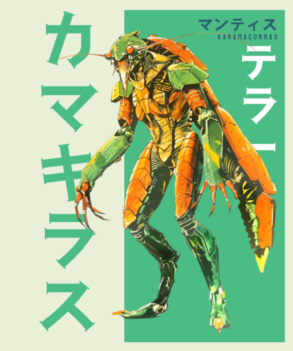 Placeit - Kaijus-Inspired T-Shirt Design Creator Featuring a Robotic ...