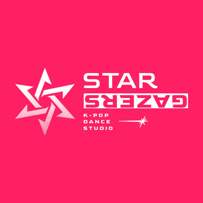 Placeit - Logo Generator for a K-Pop Dancing Studio