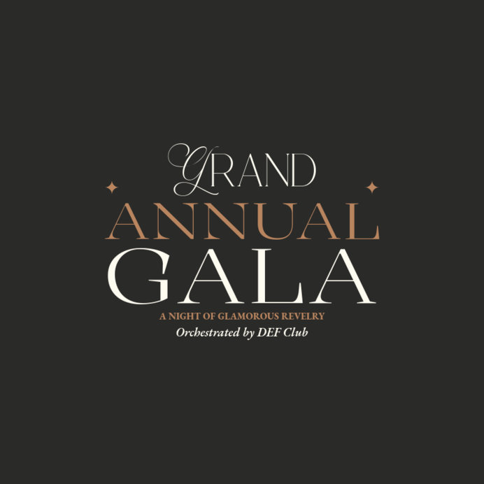 Placeit - Logo Creator for an Annual Gala Night