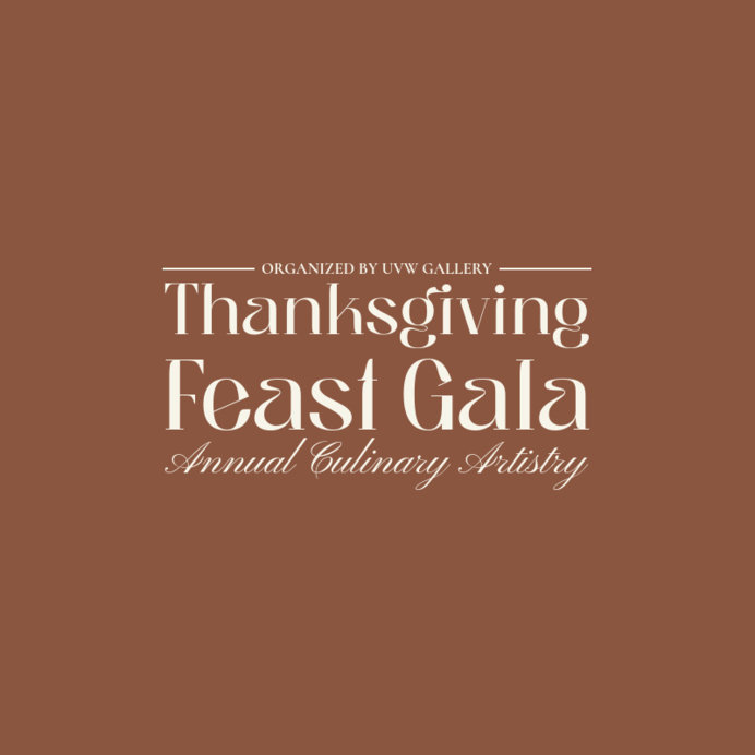 Placeit - Feast Gala Logo Maker for a Thanksgiving Event