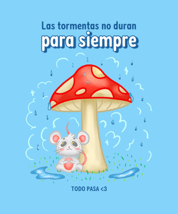 Placeit - T-Shirt Design Template Featuring a Colorful Shroom ...