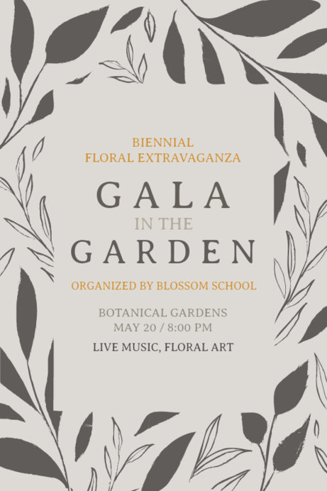 Placeit - Invitation Template for an Elite Gala Party