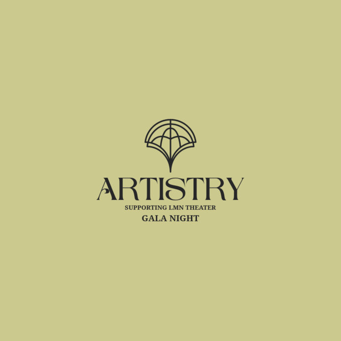 Placeit - Logo Template for a Theater's Fundraiser Gala Night