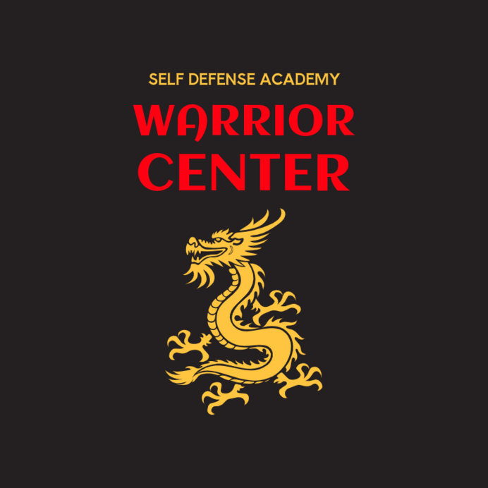 Placeit - Self-Defense Academy Logo Maker Featuring an Illustrated ...