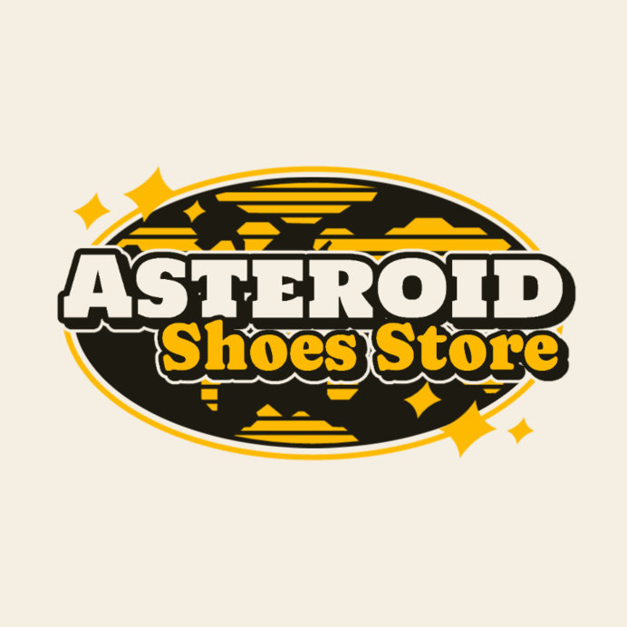 Placeit - Shoes Store Logo Creator Featuring a World Map with a Y2K ...