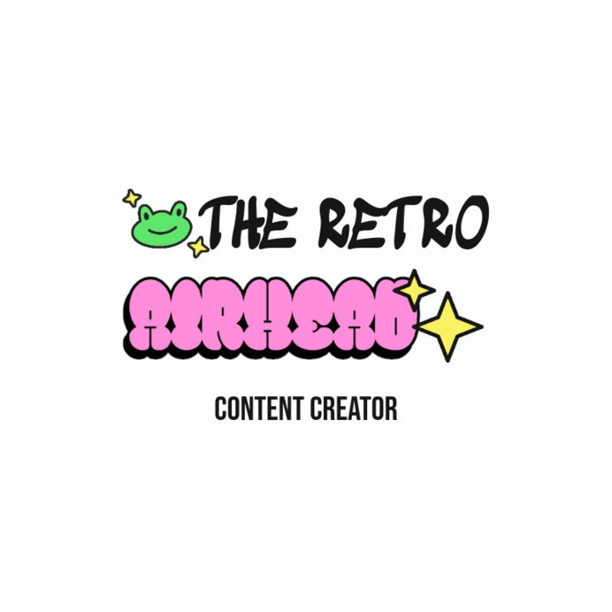Placeit - Logo Template for a Content Creator Featuring Retro Typefaces