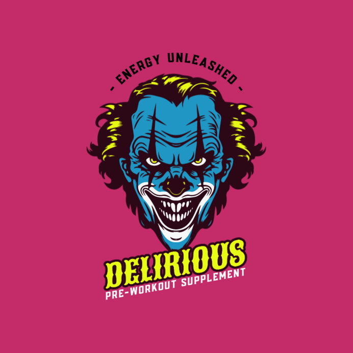 Placeit - Pre-Workout Powder Supplement Brand Logo Generator with a ...