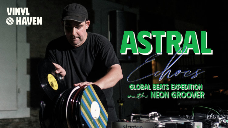 Placeit - YouTube Thumbnail Template for a DJ's Groovy Session