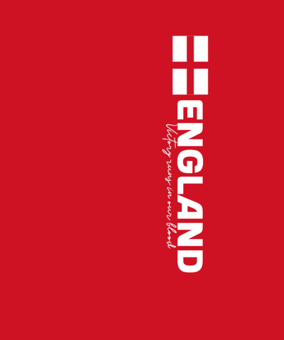 Placeit - Sports-Themed T-Shirt Design Template for an England Team ...