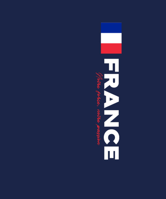 Placeit - World Cup-Inspired T-Shirt Design Template for the France ...