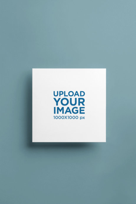 Placeit - Mockup of an AI-Generated Greeting Card Placed on a ...