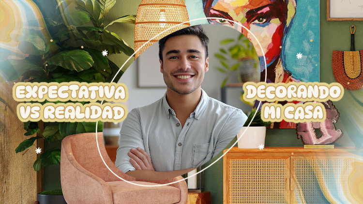 Placeit - YouTube Thumbnail Generator Featuring a Smiling Man for a Home Renovation Vlog