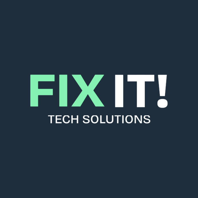 Placeit - Tech Repair Shop Logo Creator with a Color-Contrasting Title