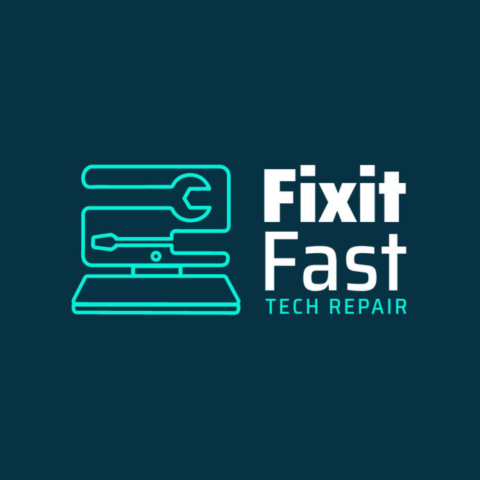 Placeit - Logo Generator for a Tech Repairing Service with Illustrated ...