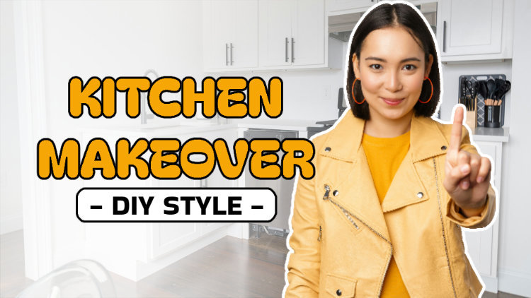 Placeit - YouTube Thumbnail Generator for a Kitchen Renovation DIY Style