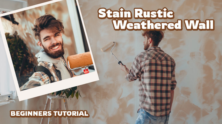 Placeit - Home Renovation YouTube Thumbnail Creator for a Stain Rustic ...