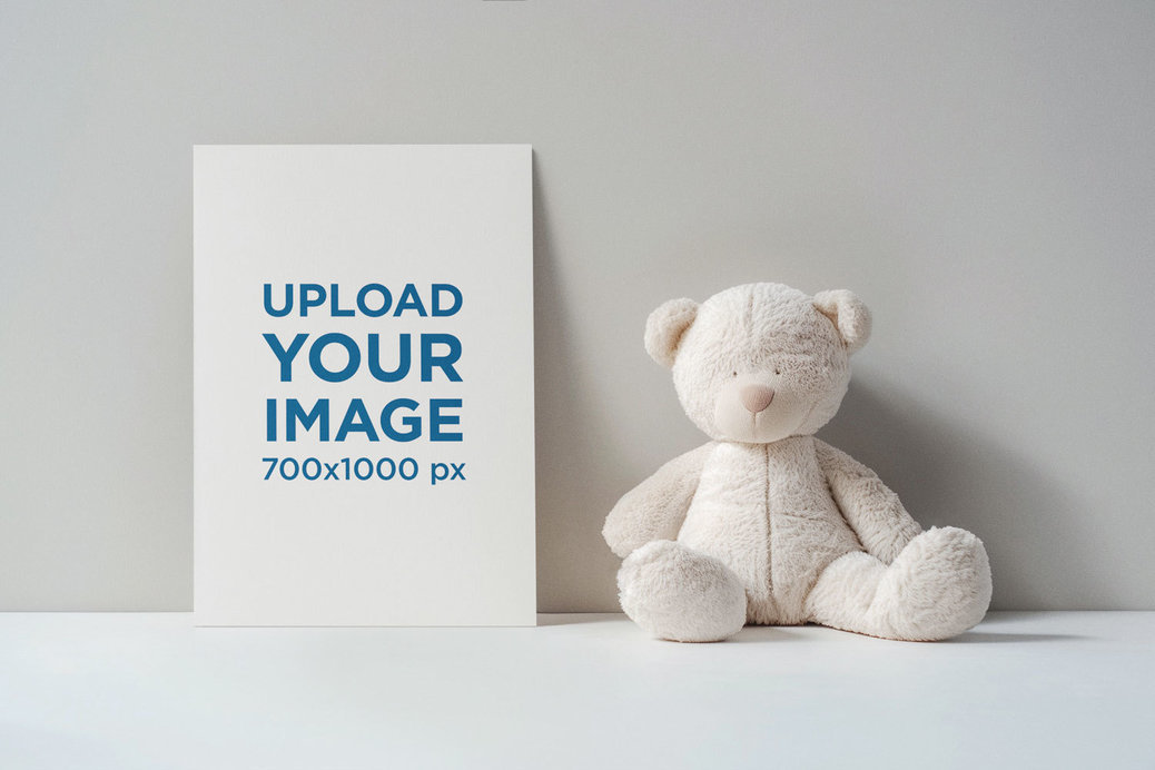 Placeit - AI-Generated Mockup Featuring a Greeting Card Placed Next to ...