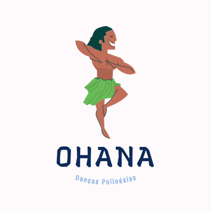 Placeit - Polynesian Dance Logo Generator for a Dancing Institute