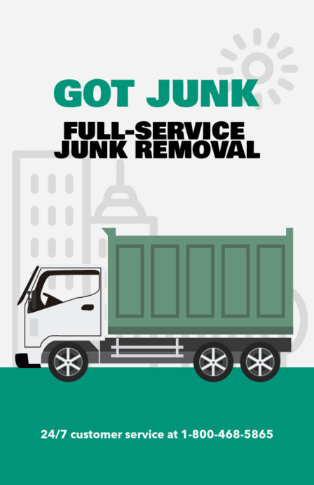 Placeit - Promotional Flyer Maker for Junk Removal Services