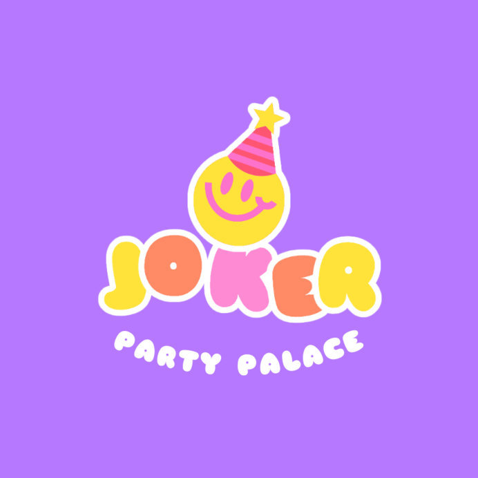 Placeit - Party Supplies Store Logo Creator with a Smiling Face and ...