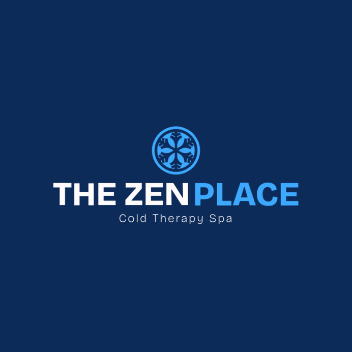 Placeit - Online Logo Template for a Cold Therapy Spa with a Snowflake Icon