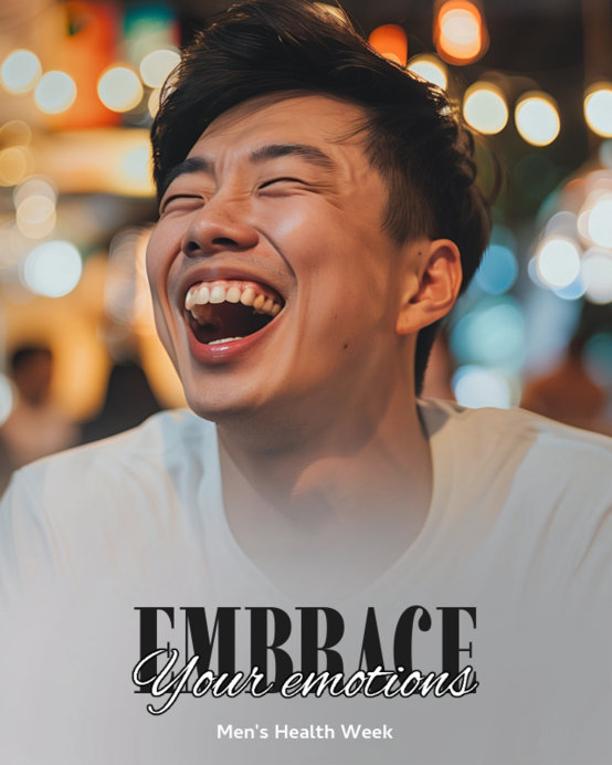 Placeit - Instagram Post Generator to Raise Awareness for Men's Mental ...