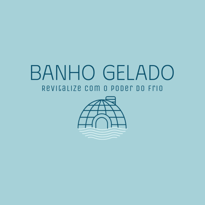 Placeit - Recovery Center Logo Maker for an Ice-Bath Spa