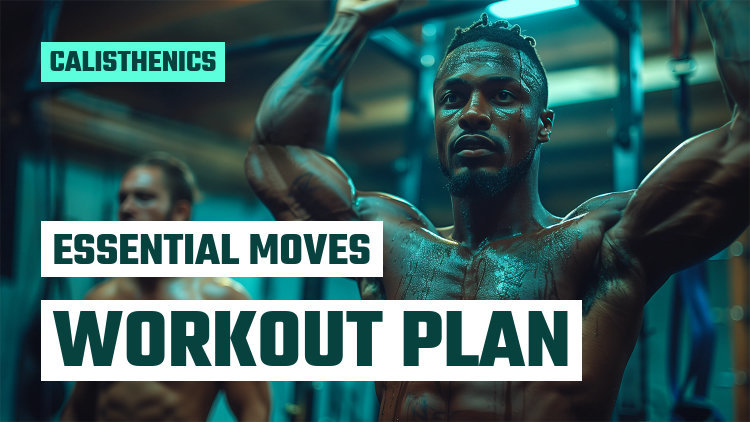 Placeit - Calisthenics YouTube Thumbnail Generator for a Workout Routine