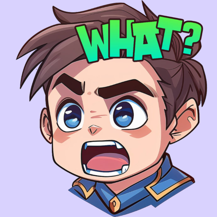 Placeit - Twitch Emote Generator Featuring a Battle Game-Inspired Angry ...