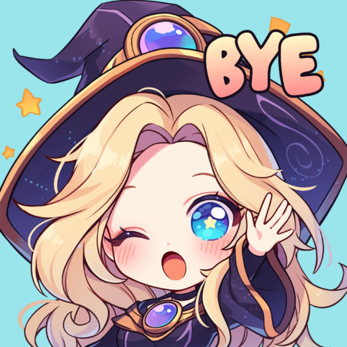 Placeit - Twitch Emote Template With a Chibi Girl Graphic for Battle Gamers