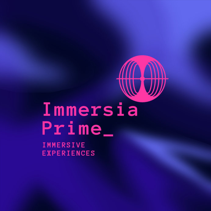 Placeit - Logo Creator with a Gradient Background for a VR Immersive Experiences Corp