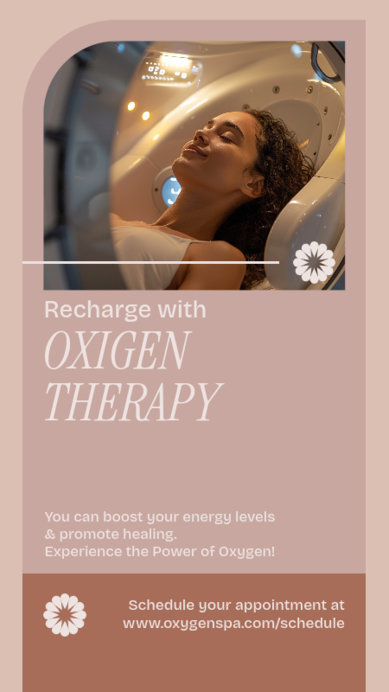Placeit - Instagram Story Maker for a Beauty Salon Promoting an Oxygen ...