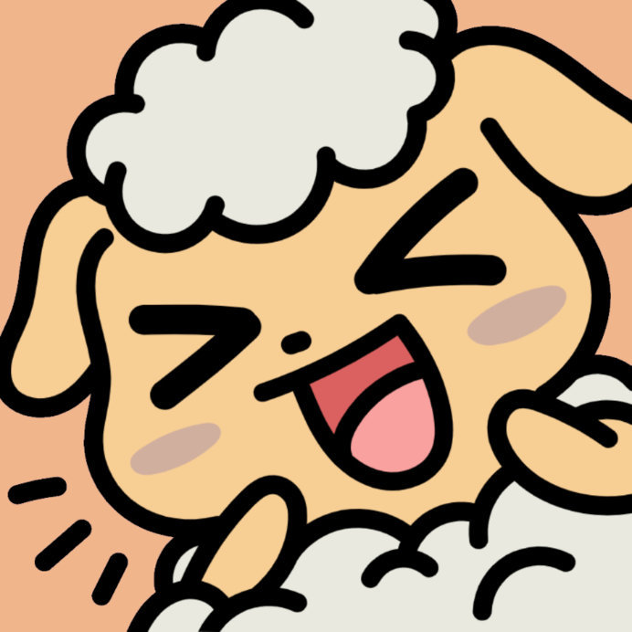 Placeit - Cute Twitch Emote Creator With an Excited Sheep Inspired by a ...