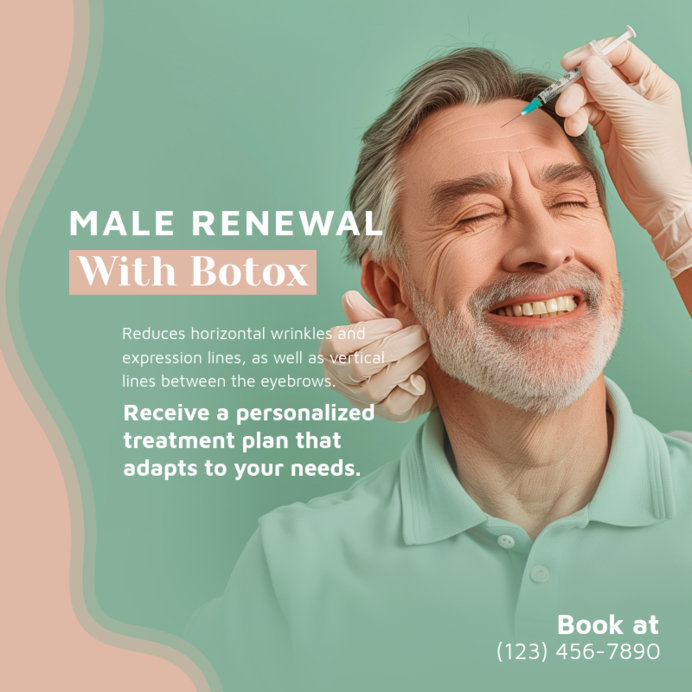 Placeit - Instagram Post Template for a Rejuvenating Botox Treatment