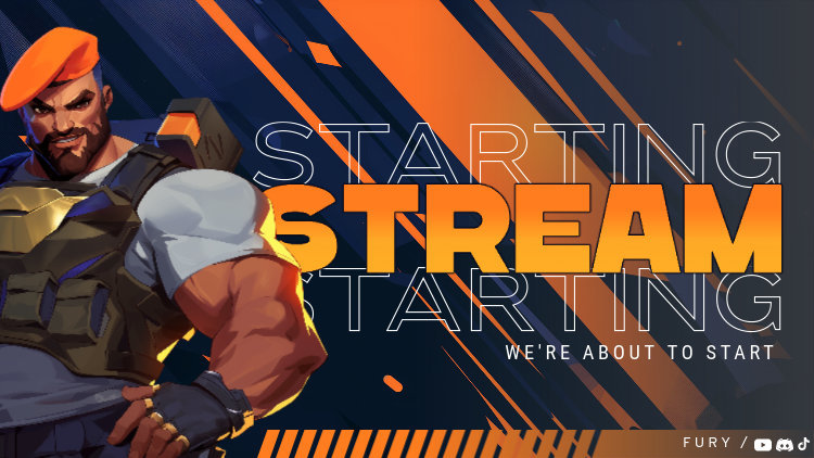 Placeit - Gaming Twitch Screen Maker Inspired by a Futuristic Shooters Game