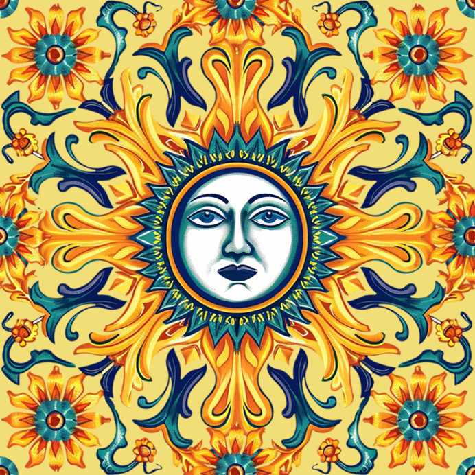 Placeit - Illustrated Print Pattern Generator Inspired by an Italian ...