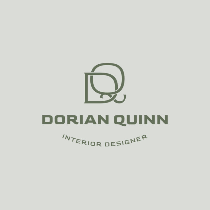 Placeit - Interior Designer Logo Generator Featuring Interlocked Letters