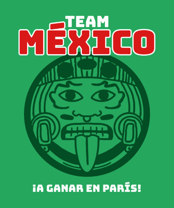 Placeit - Mexican Team T-Shirt Design Generator for an International ...