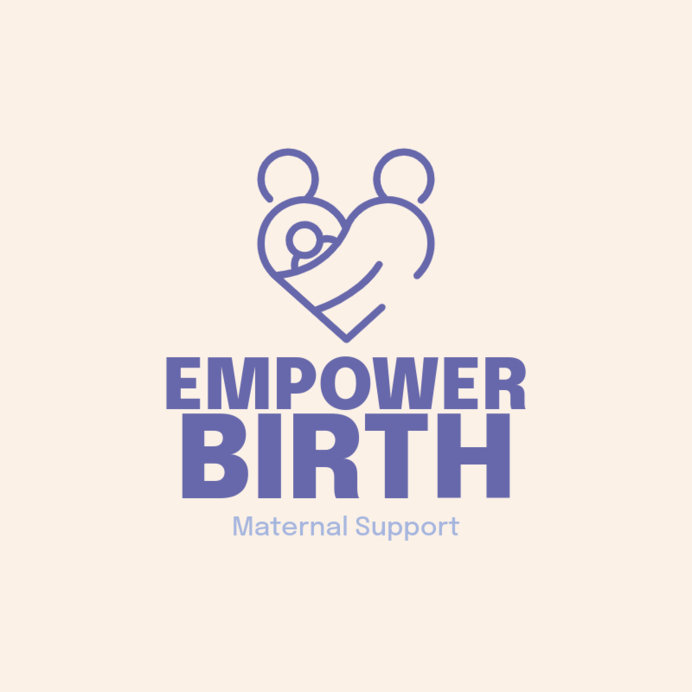 Placeit - Logo Maker for a Maternity Doula Birth Support