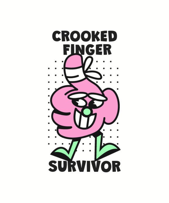 Placeit - Cartoonish T-Shirt Design Generator Featuring a Crooked ...