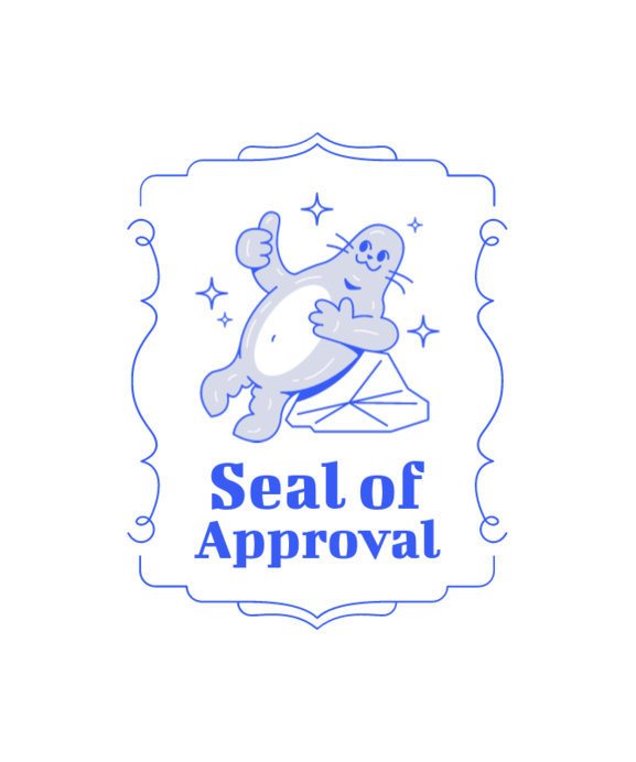 Placeit - T-Shirt Design Maker With a Funny Cartoonish Seal and an ...