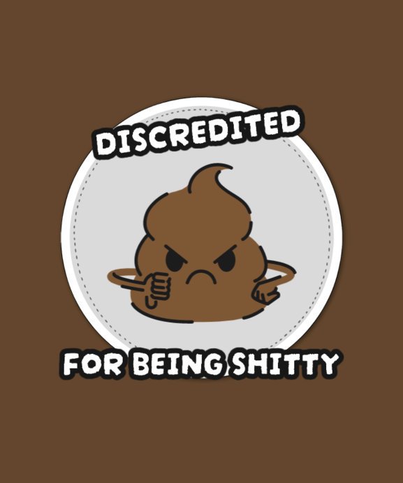 Placeit - T-Shirt Design Creator Featuring a Funny Shit Graphic and a Quote