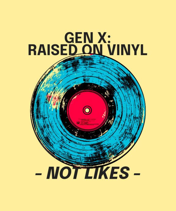 Placeit - Colorful T-Shirt Design Generator for Gen-Xers Featuring an ...